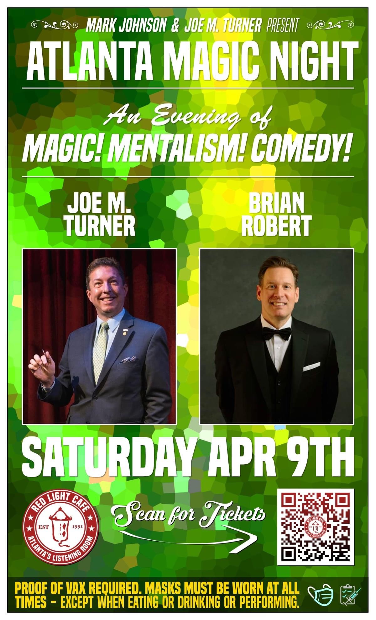 Upcoming Performance – Brian Robert Magic